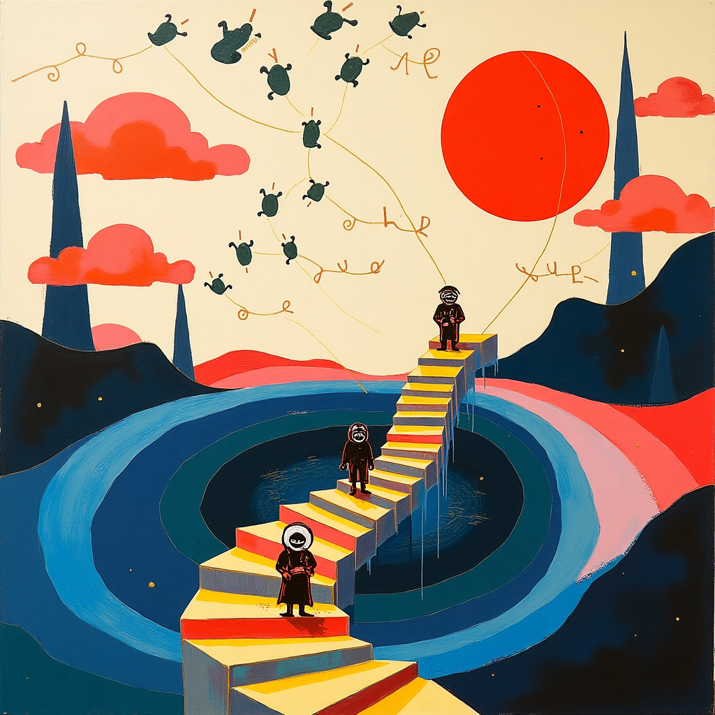 Artistic Cards Farewell Cards - Silly Robot Cards