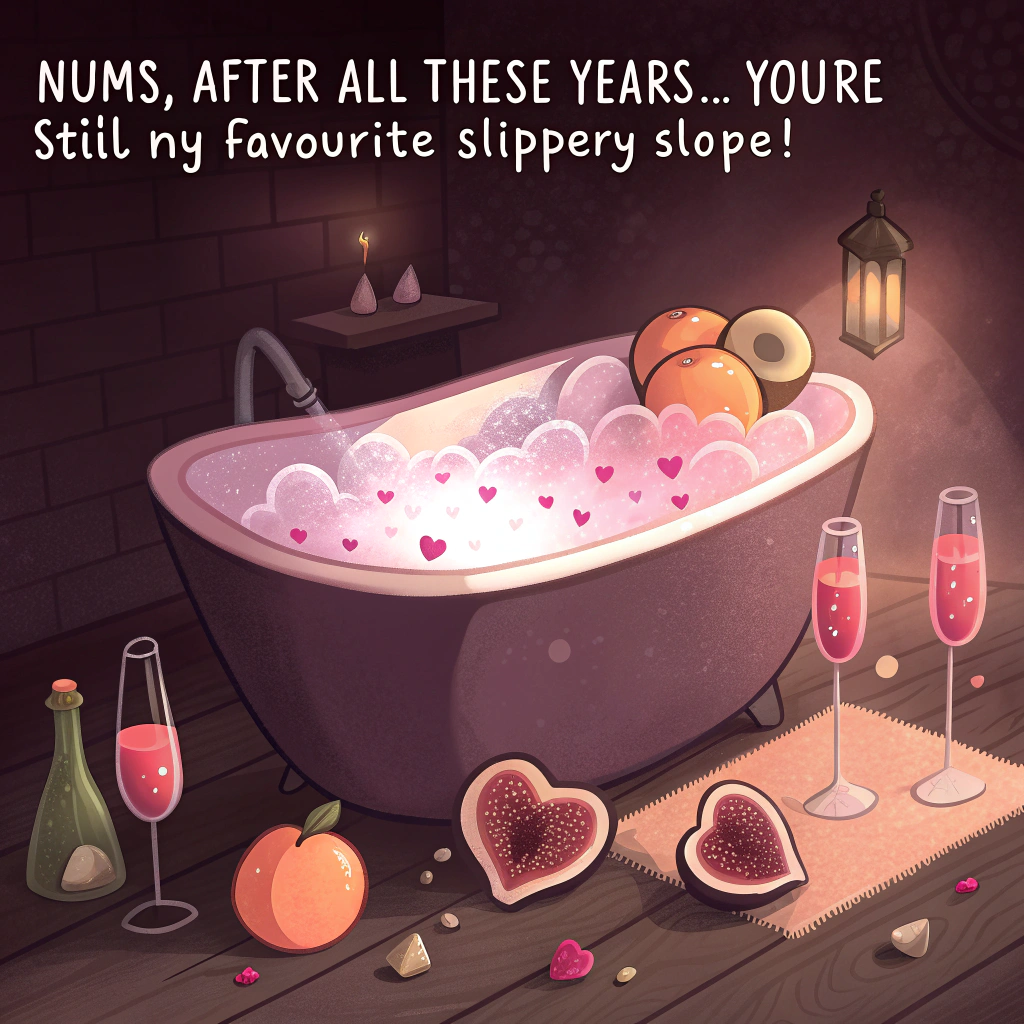 Sensuality Anniversary Cards - Silly Robot Cards