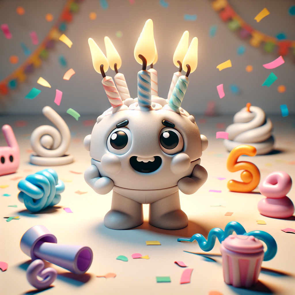 Swearing Birthday Cards - Silly Robot Cards