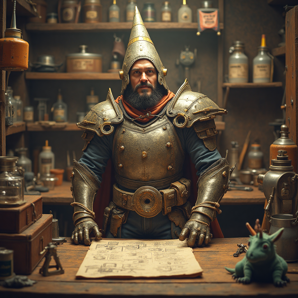 1) Birthday AI Generated Card - Solo Leveling, Handyman, and (73d8c)