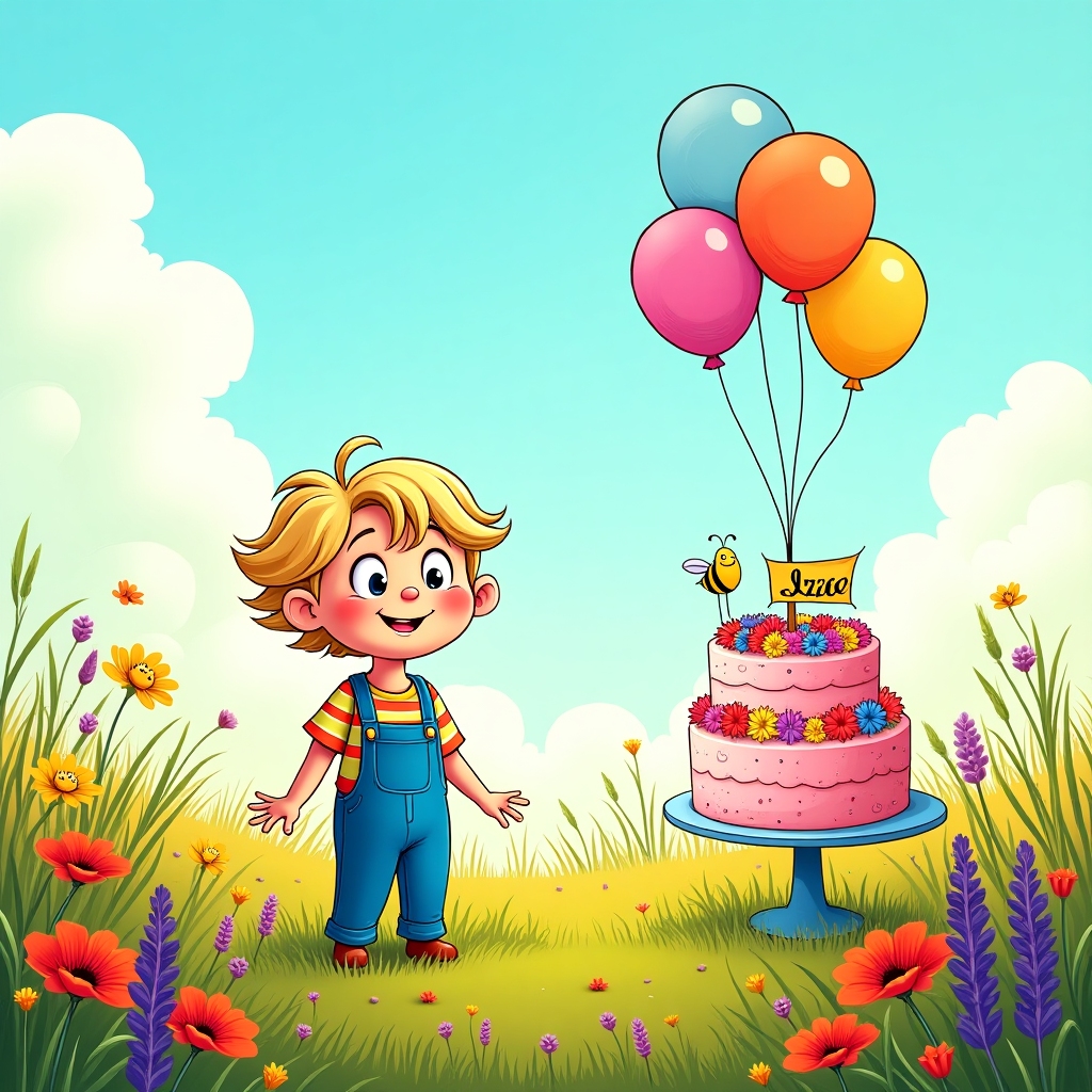 Happy Characters Birthday Cards - Silly Robot Cards