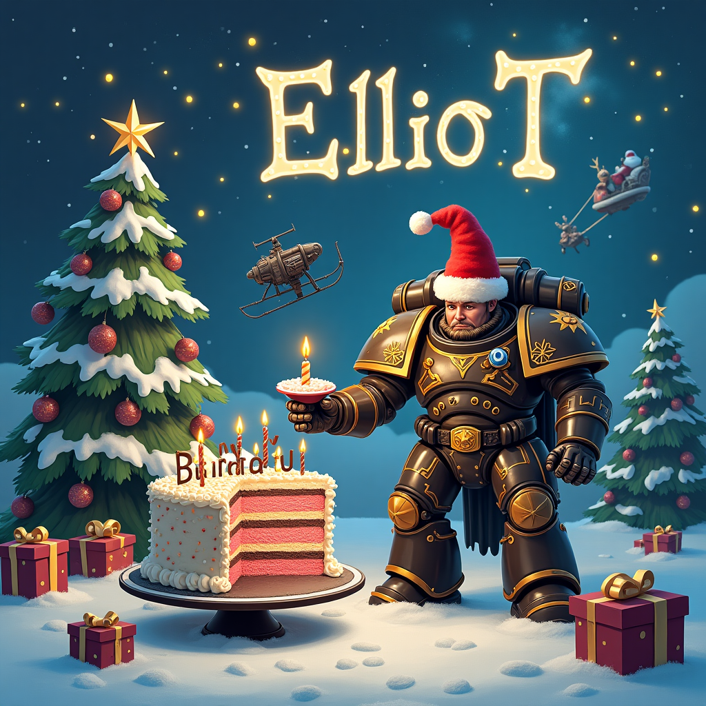 Warhammer 40k Christmas Cards - Silly Robot Cards