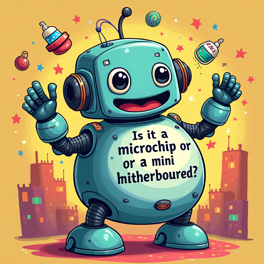 Robot-Themed Cards New Baby Cards - Silly Robot Cards