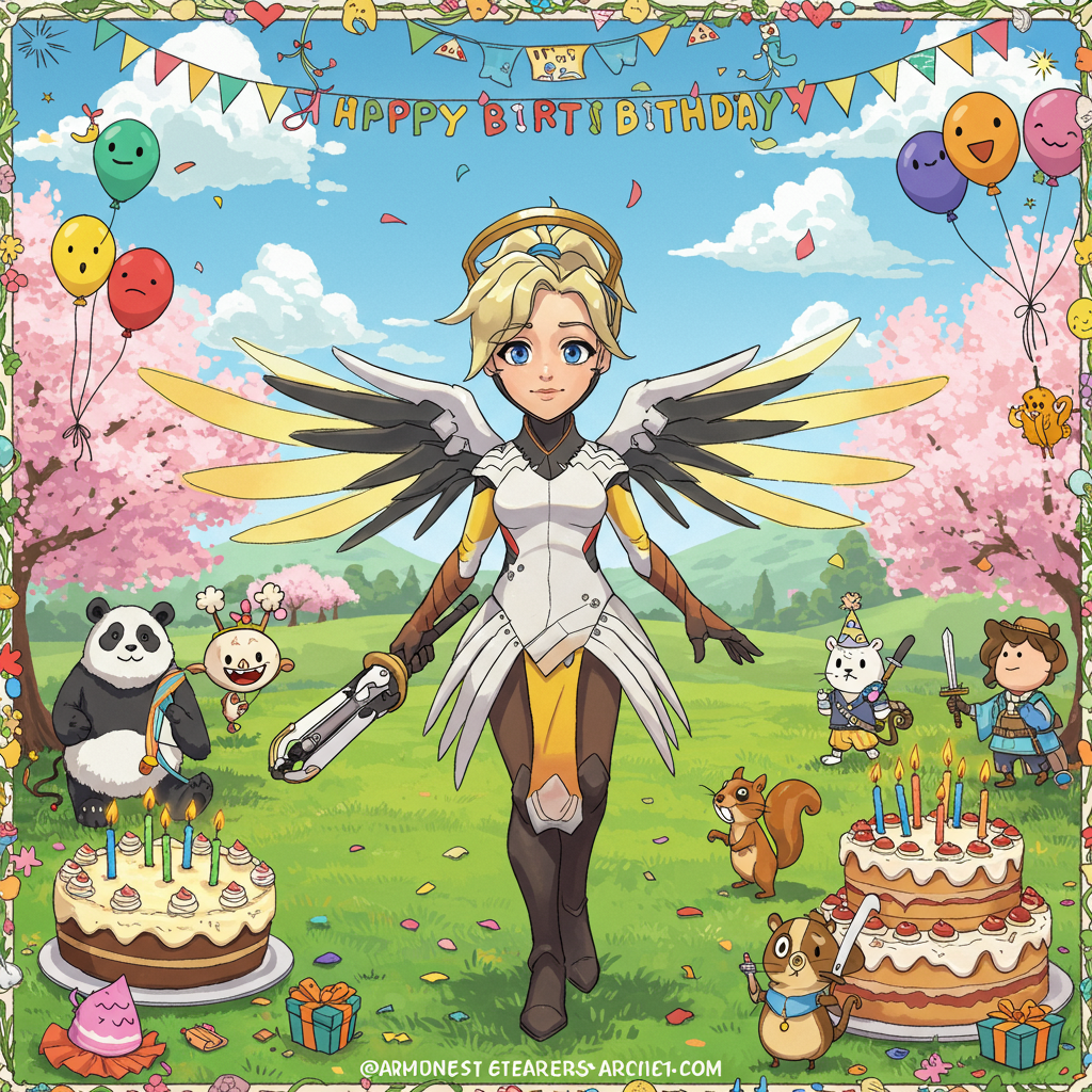 Character Design Birthday Cards - Silly Robot Cards