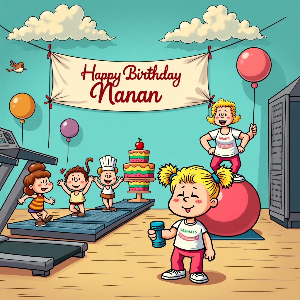 Baking and confectionery Birthday Cards - Silly Robot Cards