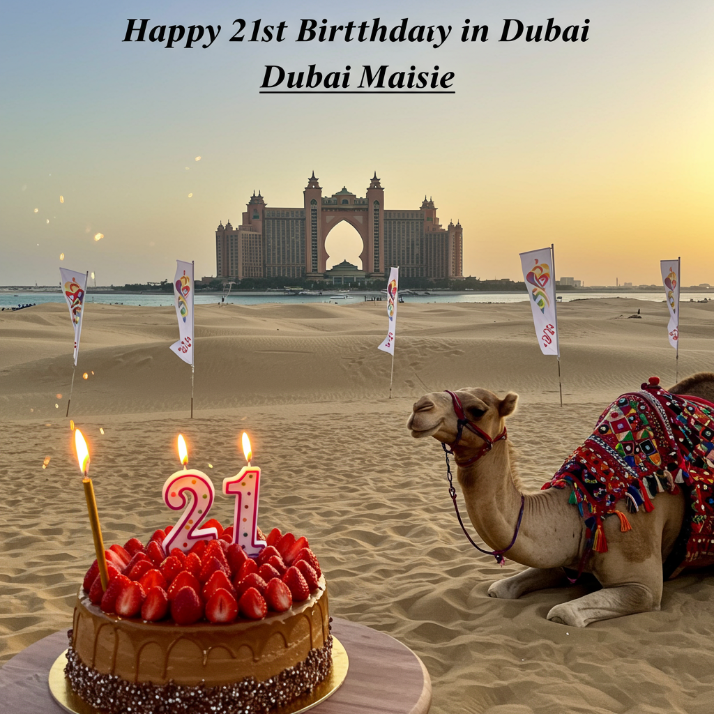 Atlantis Hotel Birthday Cards - Silly Robot Cards