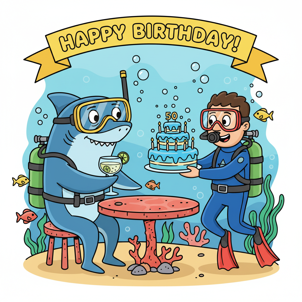 Alcohol (Gin) Birthday Cards - Silly Robot Cards