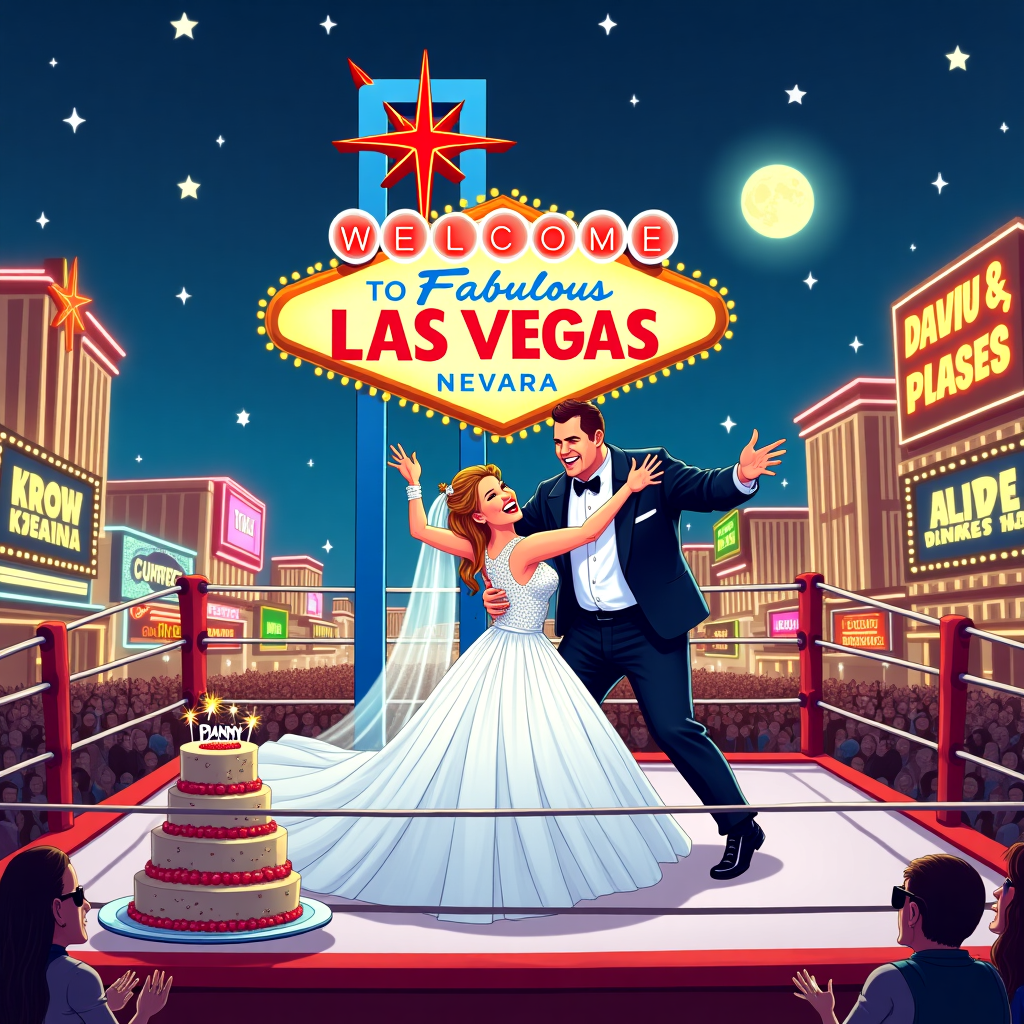 Nightlife Wedding Cards - Silly Robot Cards