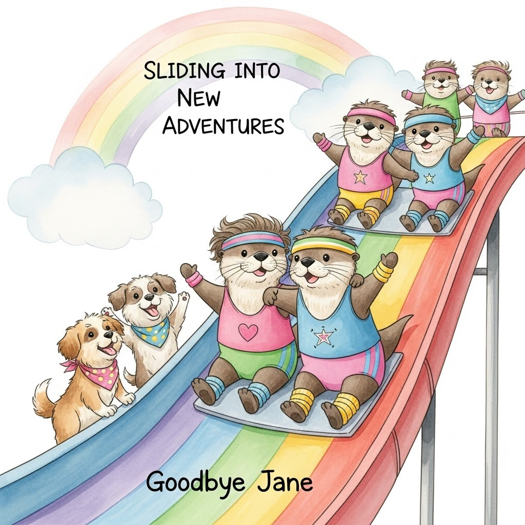 Fun Farewell Cards - Silly Robot Cards