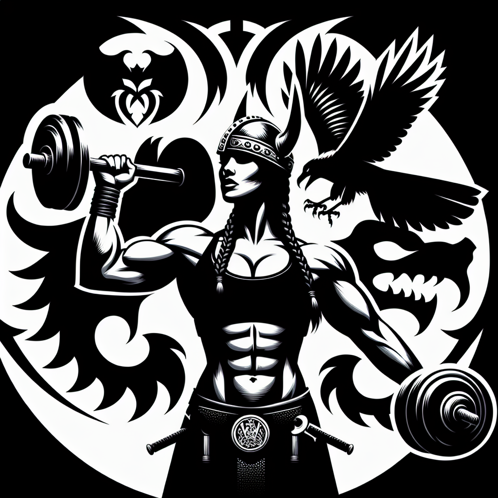 1) Congratulations AI Generated Card - Female viking, Warrior, Fitness ...