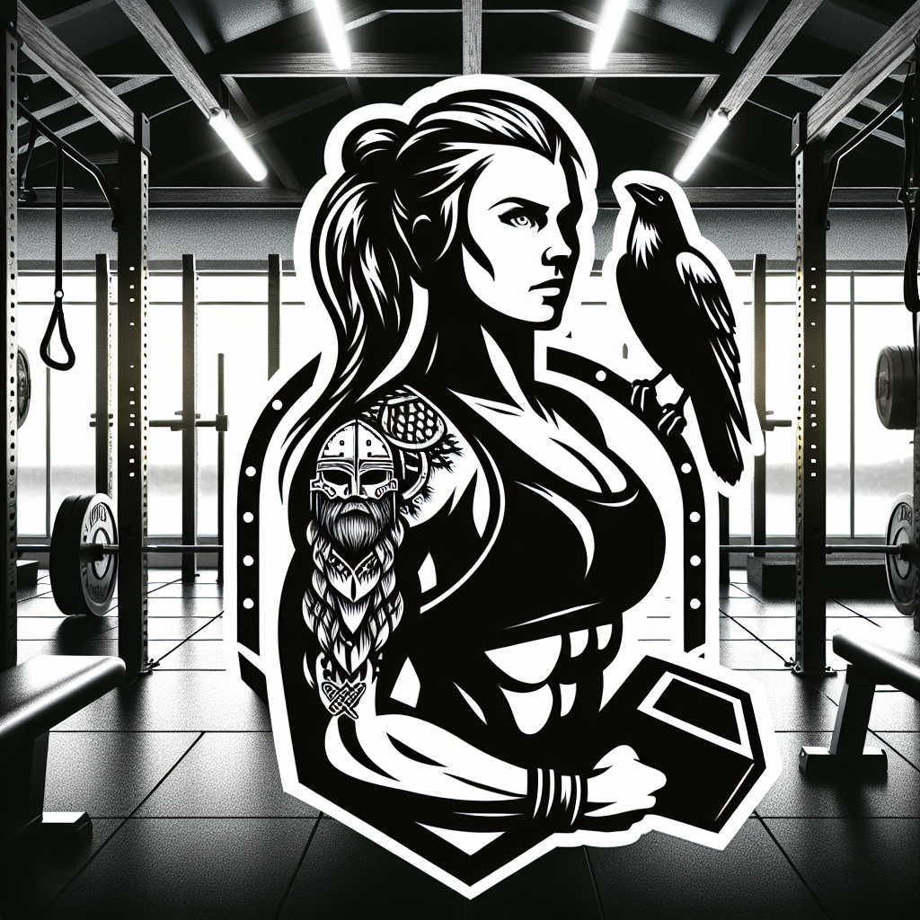 2) Congratulations AI Generated Card - Female viking, Warrior, Fitness ...