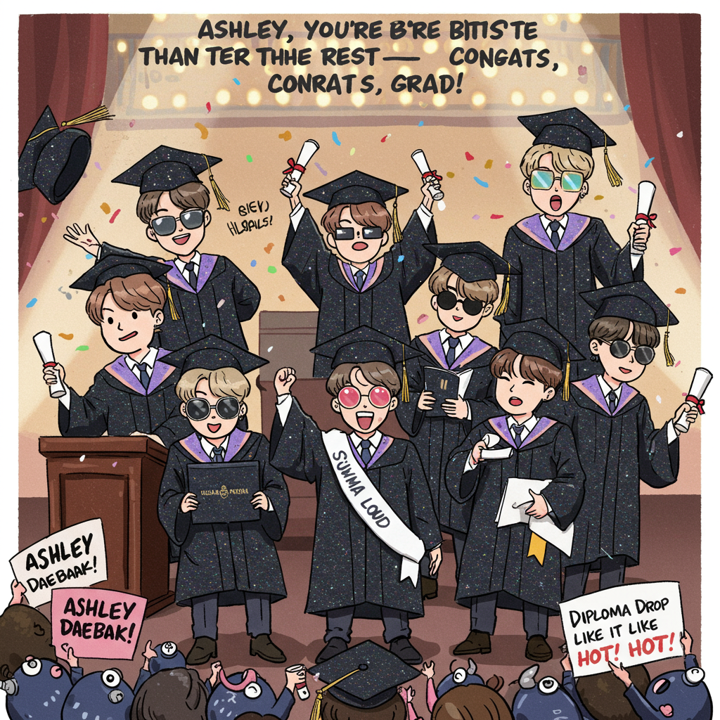 Energetic Congratulations Cards - Silly Robot Cards