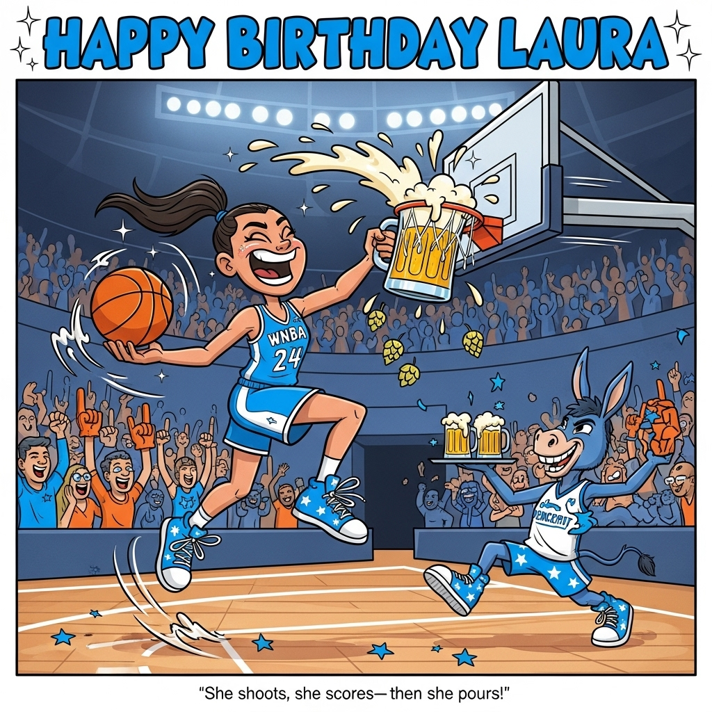 Democratic Themes Birthday Cards - Silly Robot Cards