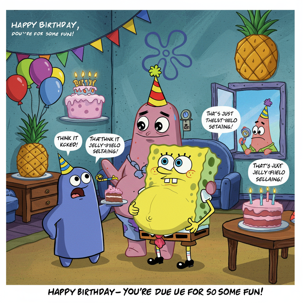 Pregnancy Jokes Birthday Cards - Silly Robot Cards