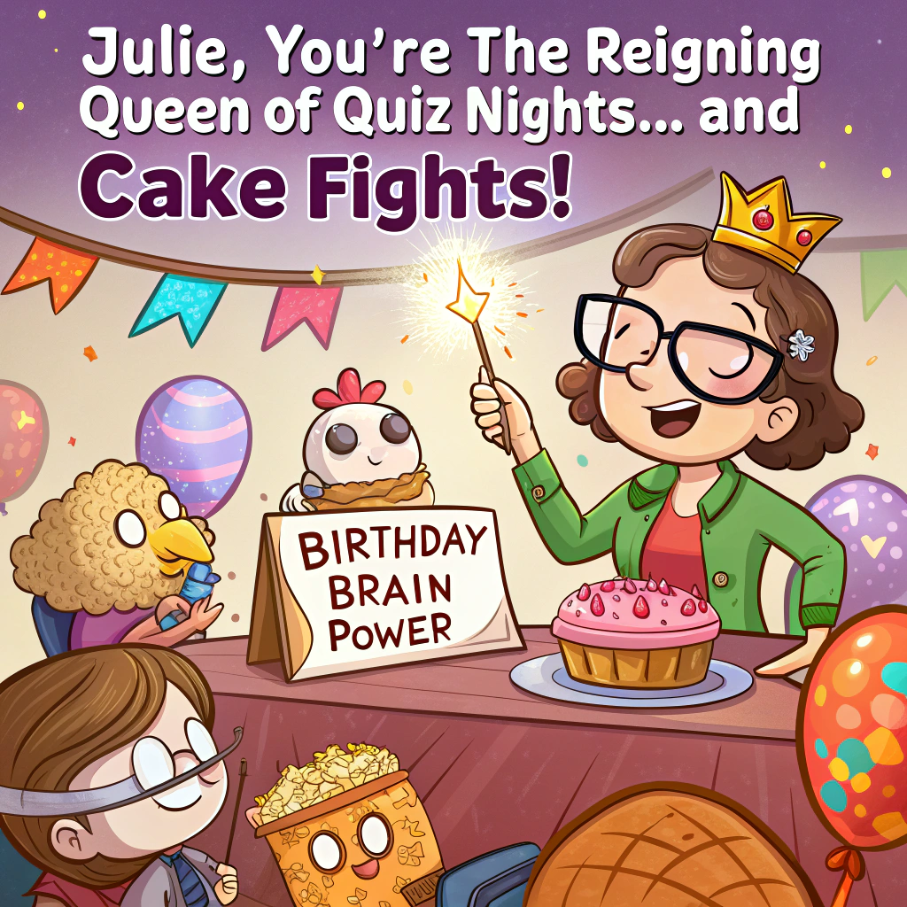 Food Fights Birthday Cards - Silly Robot Cards