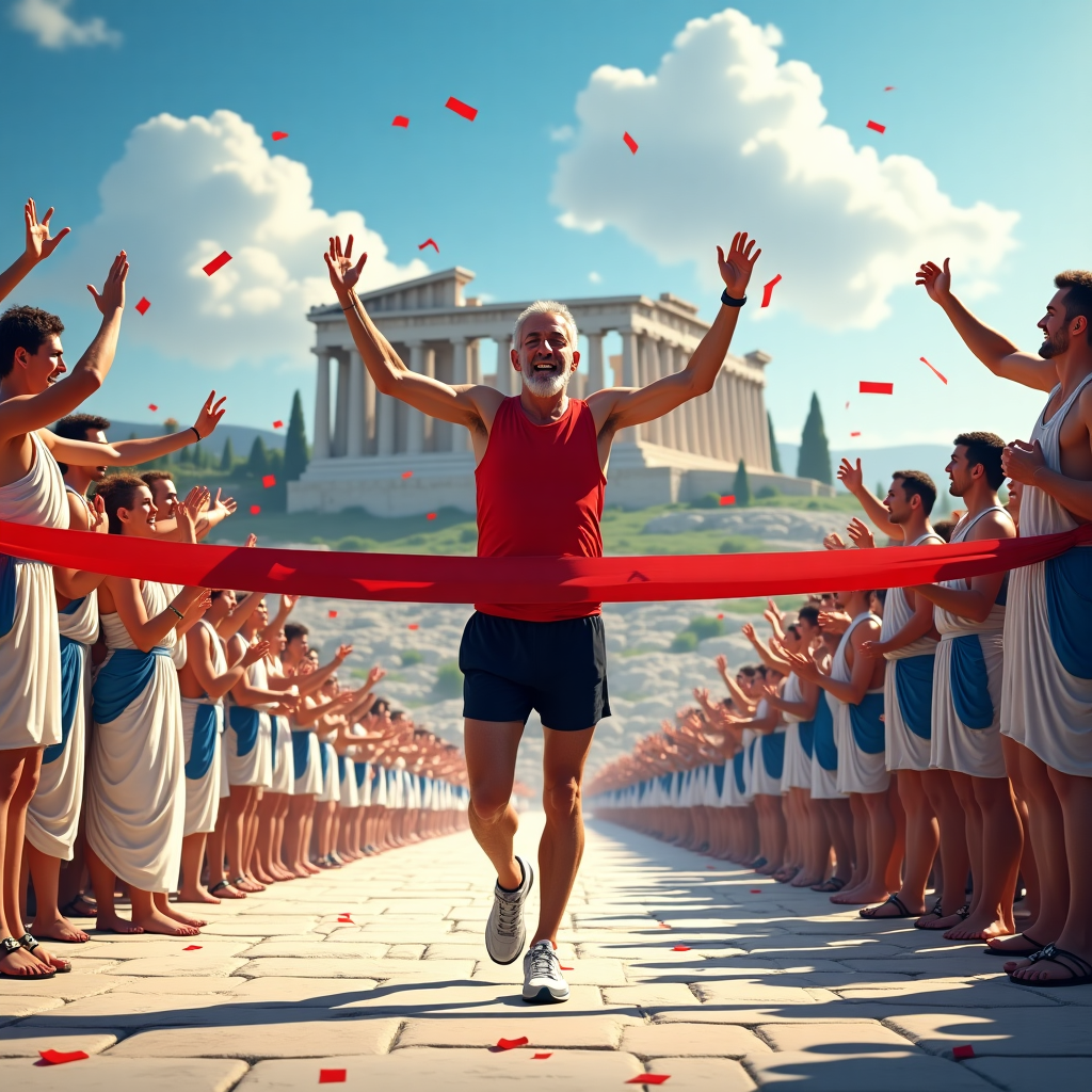 Athletics Congratulations Cards - Silly Robot Cards