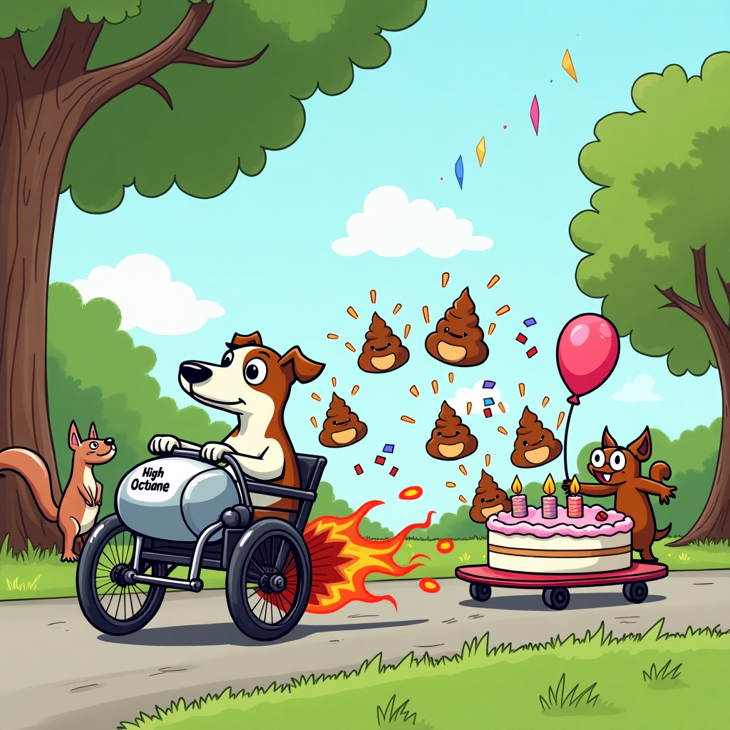 Colostomy Accessories Birthday Cards - Silly Robot Cards