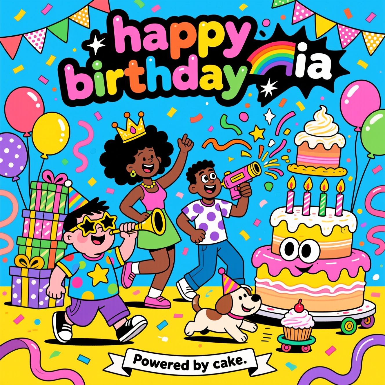 Positive Representation Birthday Cards - Silly Robot Cards