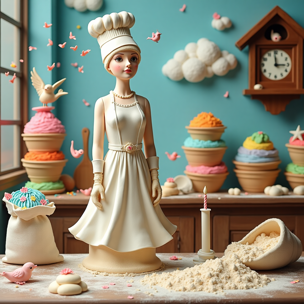 Surreal Characters Birthday Cards - Silly Robot Cards