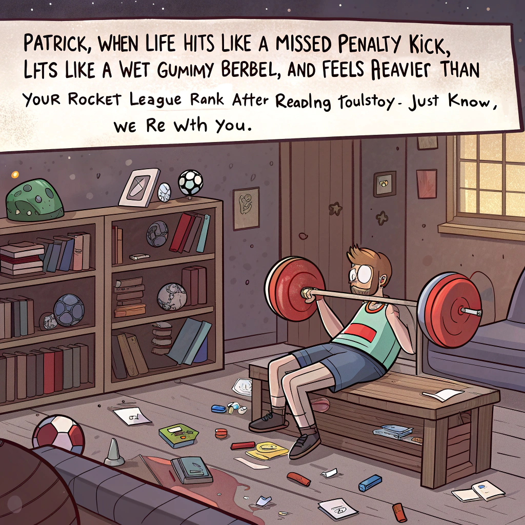 1) Sympathy AI Generated Card - Soccer, Rocket League , Weight lifting ...