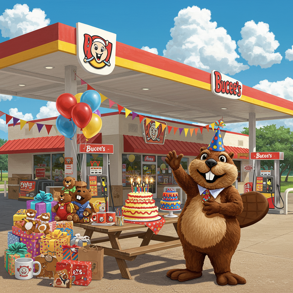 Bucee's Brand Birthday Cards - Silly Robot Cards