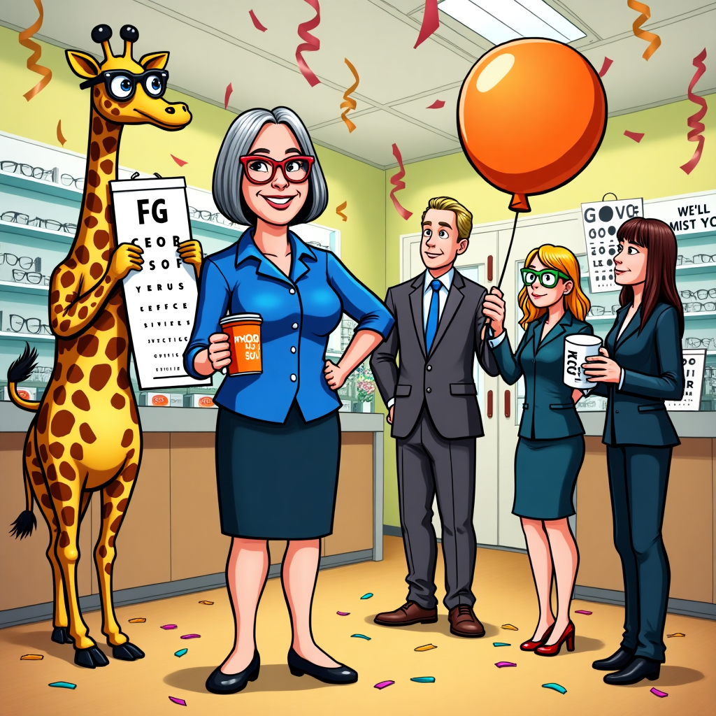 Colleague Support Farewell Cards - Silly Robot Cards