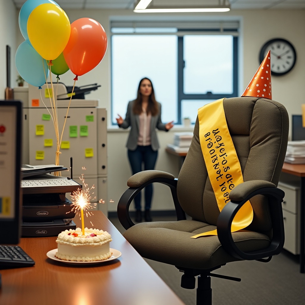 Workplace Celebration Anniversary Cards - Silly Robot Cards