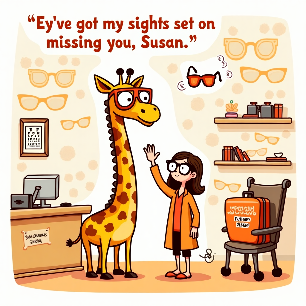 Optometry Farewell Cards - Silly Robot Cards