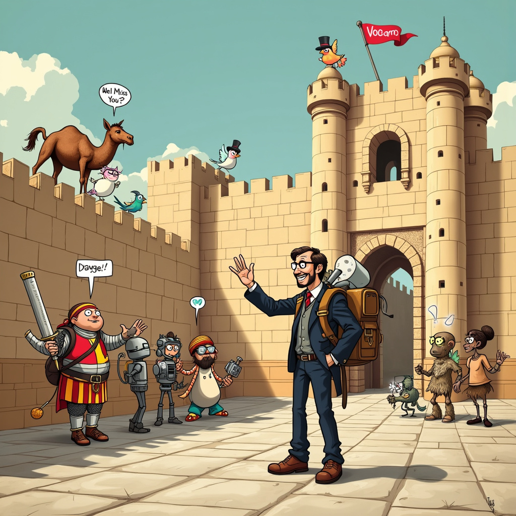 AI Powered: Create a Personalised Farewell Card They'll Never Forget, Try Free - Silly Robot Cards