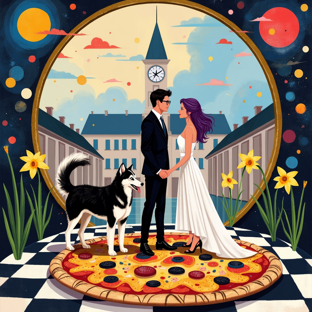 Classic Board Games Wedding Cards - Silly Robot Cards