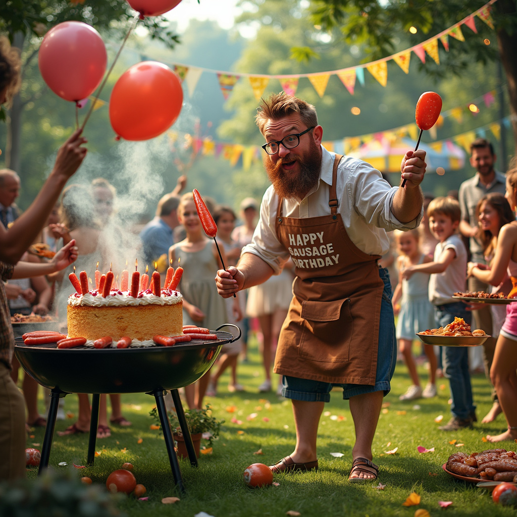 Celebrity Depiction Birthday Cards - Silly Robot Cards