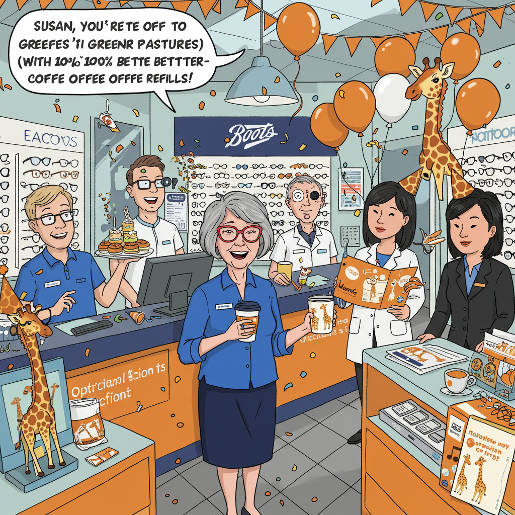 Personalized Appreciation Farewell Cards - Silly Robot Cards