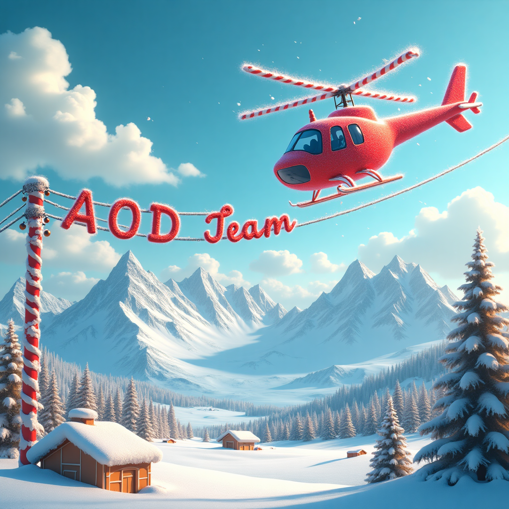 Helicopters and aviation Christmas Cards - Silly Robot Cards