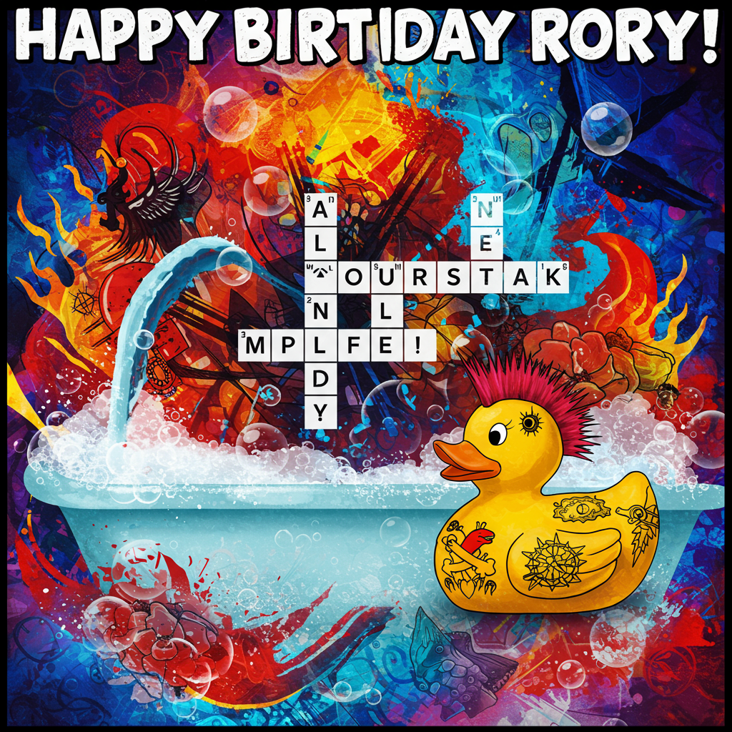 Fluid Shapes Birthday Cards - Silly Robot Cards