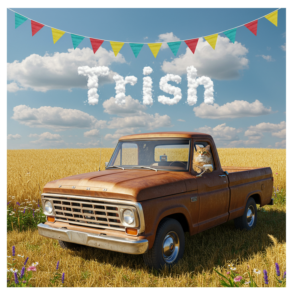 Rural Landscapes Birthday Cards - Silly Robot Cards