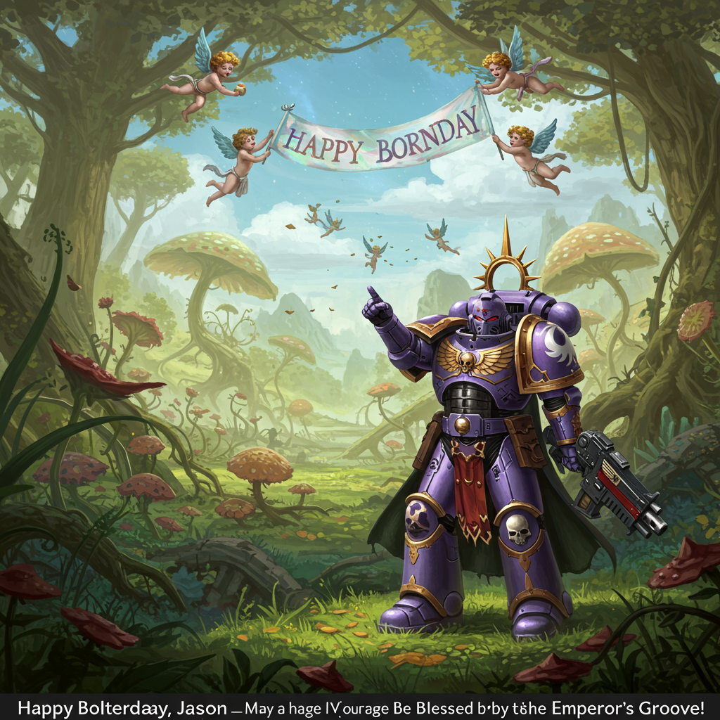 Emperor's Children Birthday Cards - Silly Robot Cards