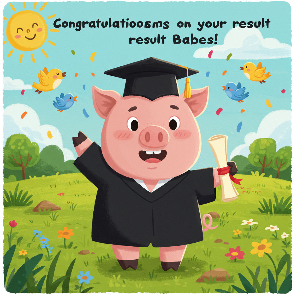 Cute Characters Congratulations Cards - Silly Robot Cards