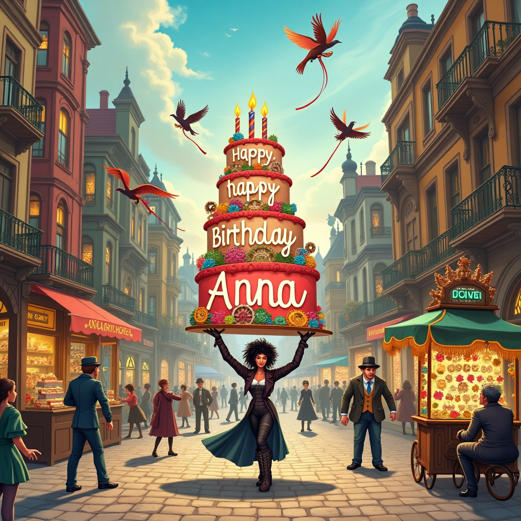 2) Birthday AI Generated Card - Vi from arcane (8eb33)