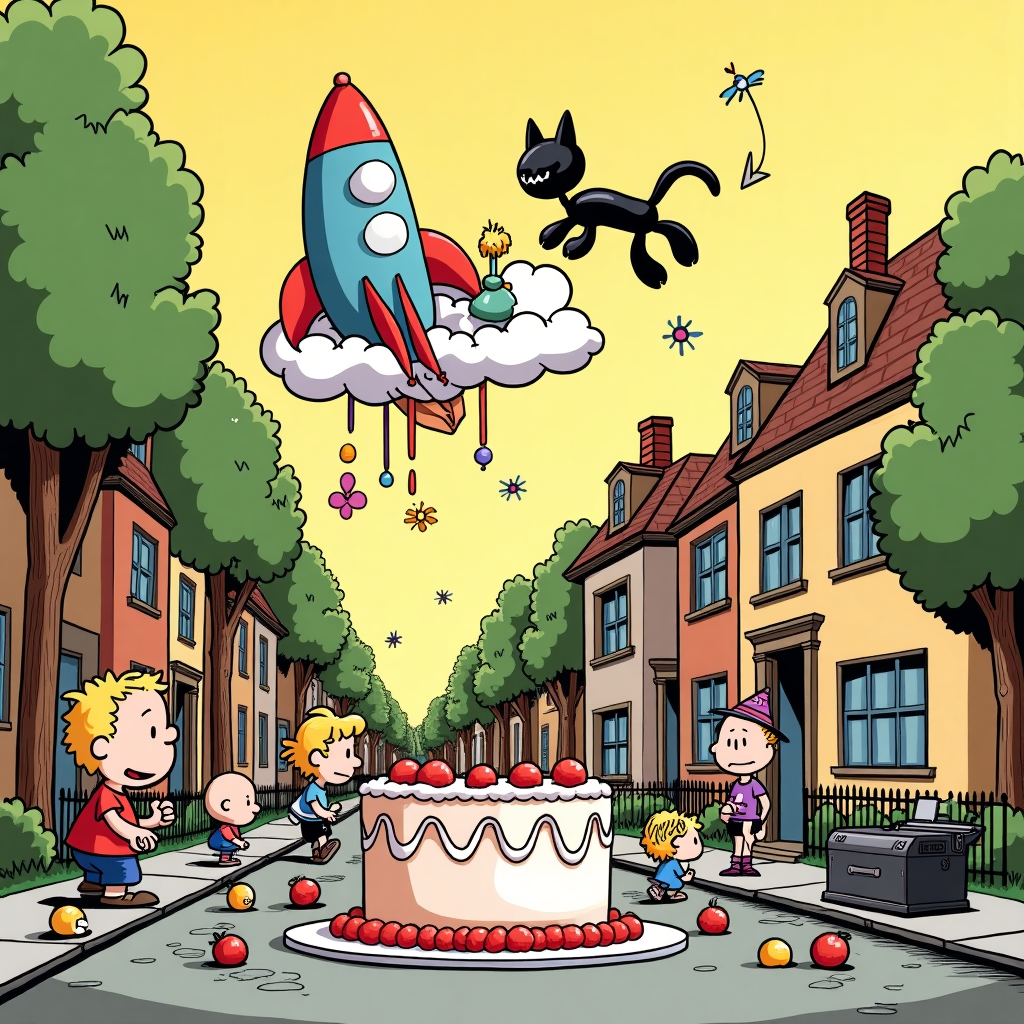 Vibrant visuals Birthday Cards - Silly Robot Cards