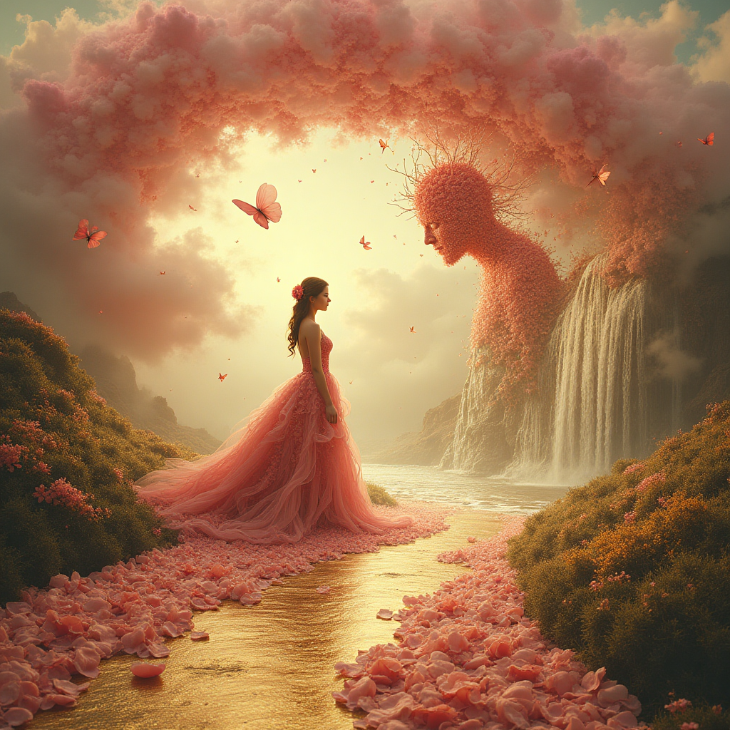 Rose and Gold Color Palette Wedding Cards - Silly Robot Cards