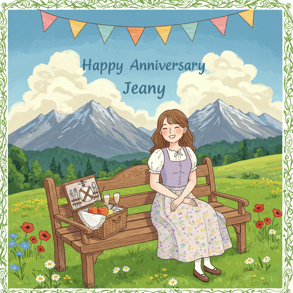 Hand-Drawn Illustrations Anniversary Cards - Silly Robot Cards