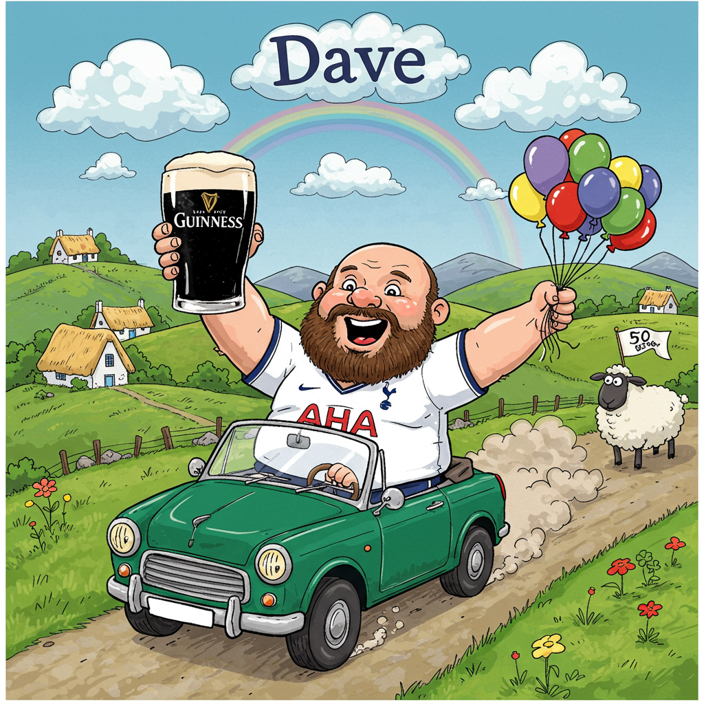 Beverage Celebration Birthday Cards - Silly Robot Cards