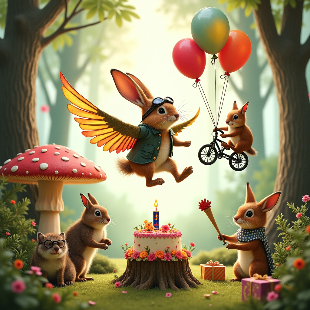 Red Bull Birthday Cards - Silly Robot Cards