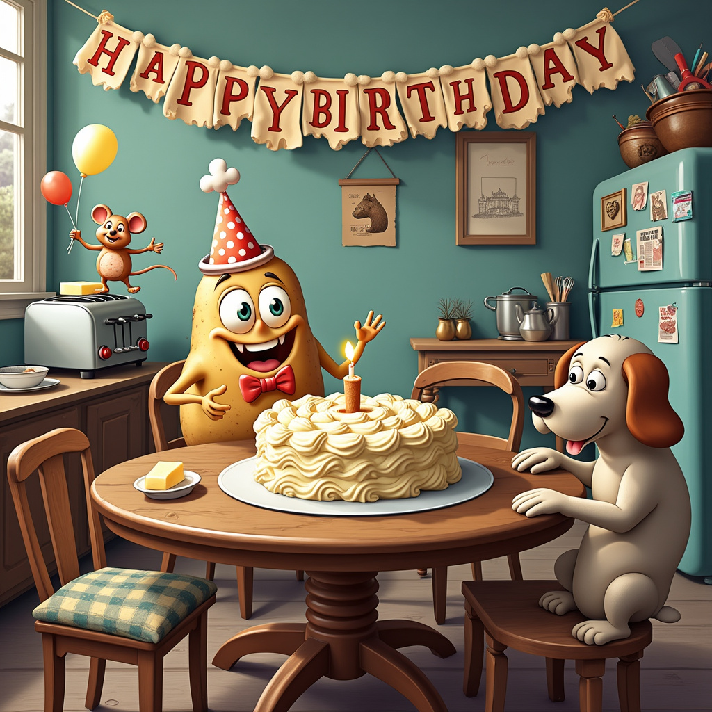 Potato Birthday Memes