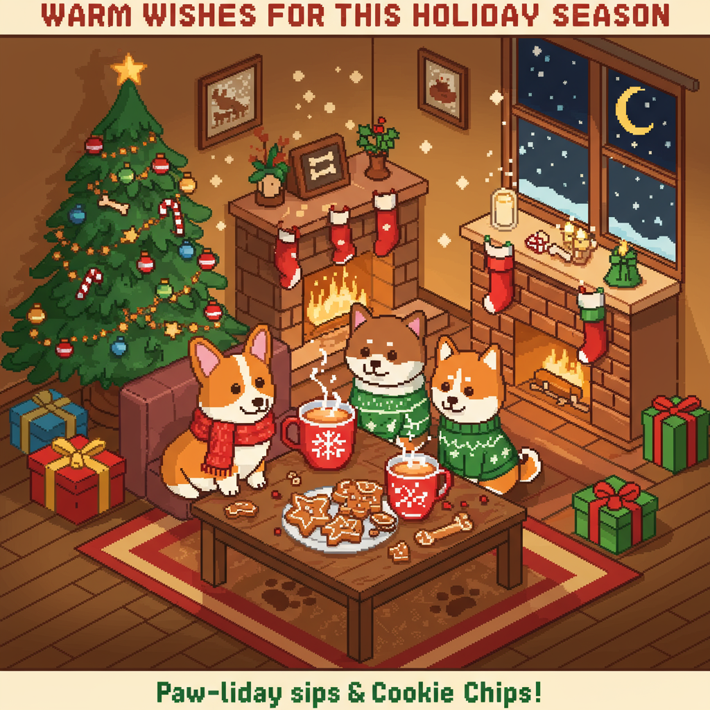 Mugs Christmas Cards - Silly Robot Cards