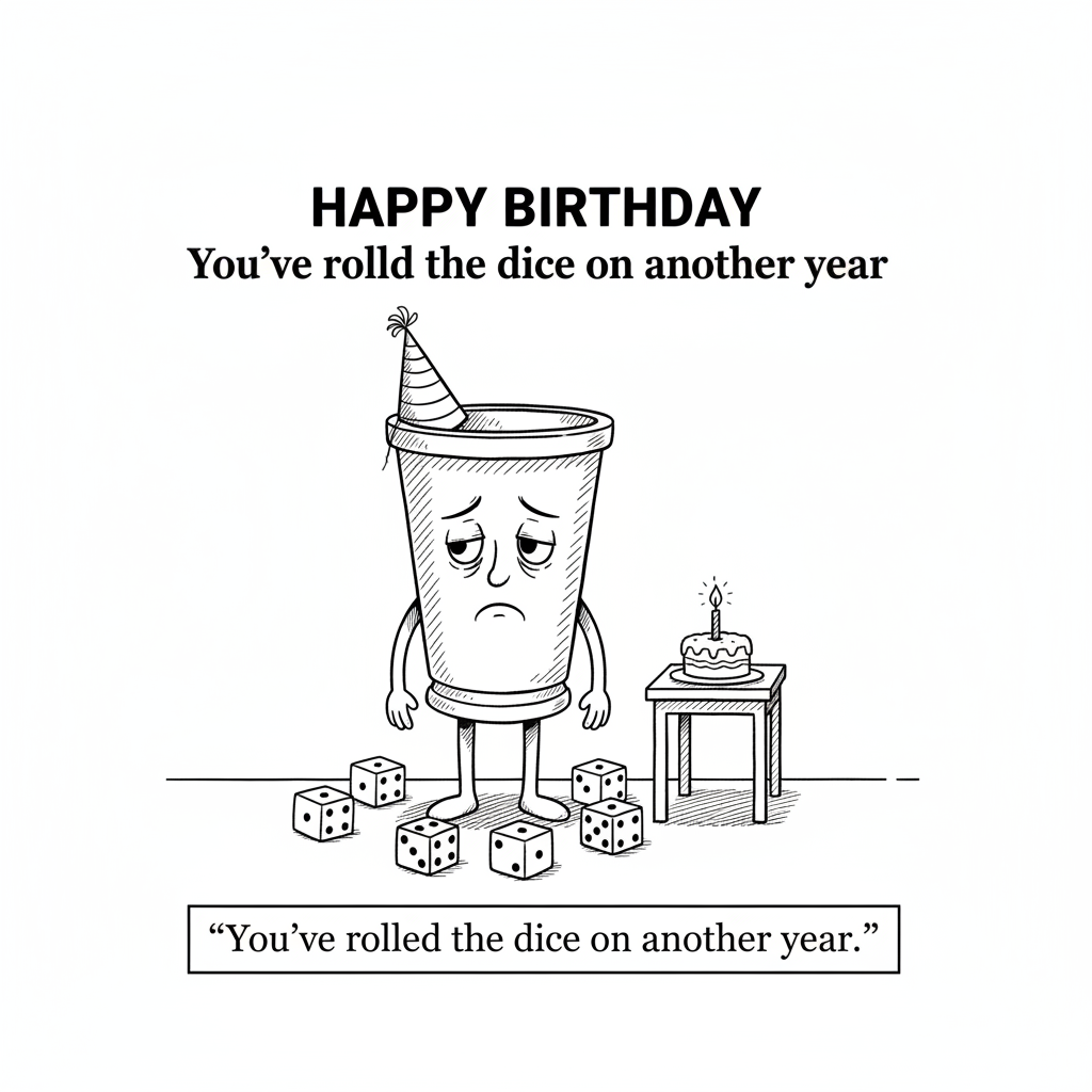 Game-Inspired Cards Birthday Cards - Silly Robot Cards