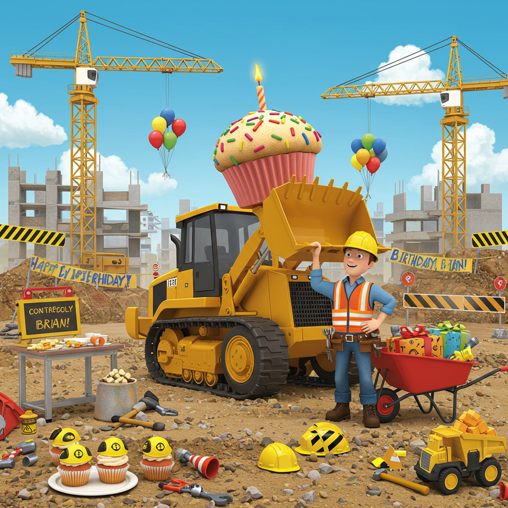 Worksite Celebration Birthday Cards - Silly Robot Cards