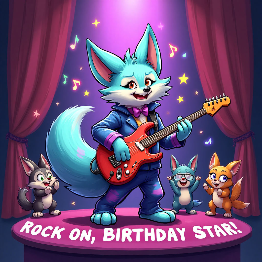 1) Birthday AI Generated Card - Demon slayer, Jinx, Anime, Singing ...