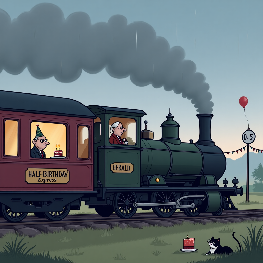 Reflective Mood Birthday Cards - Silly Robot Cards