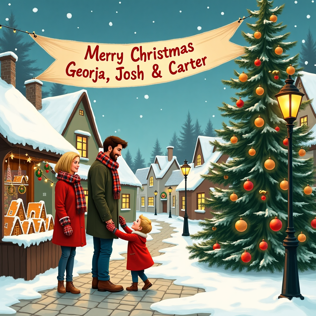 Cozy Clothing Christmas Cards - Silly Robot Cards